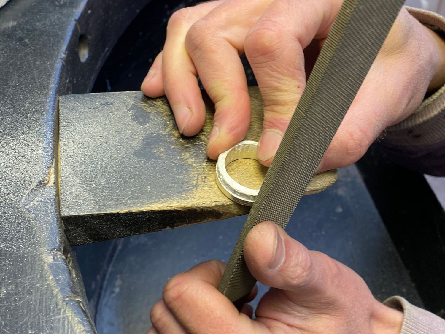 Cornish Natural Textured Silver & Gold Handmade Jewellery Cornwall ...