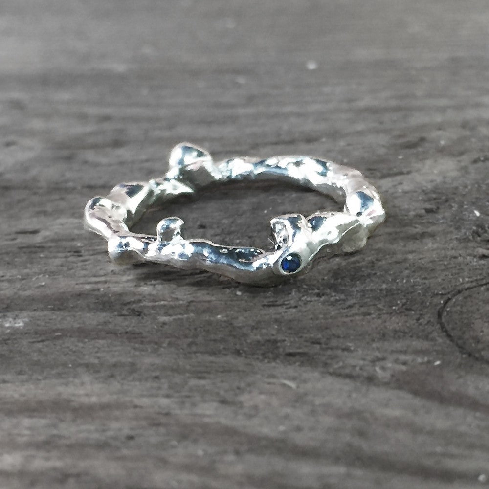 Cornish Natural Textured Silver & Gold Handmade Jewellery Cornwall ...